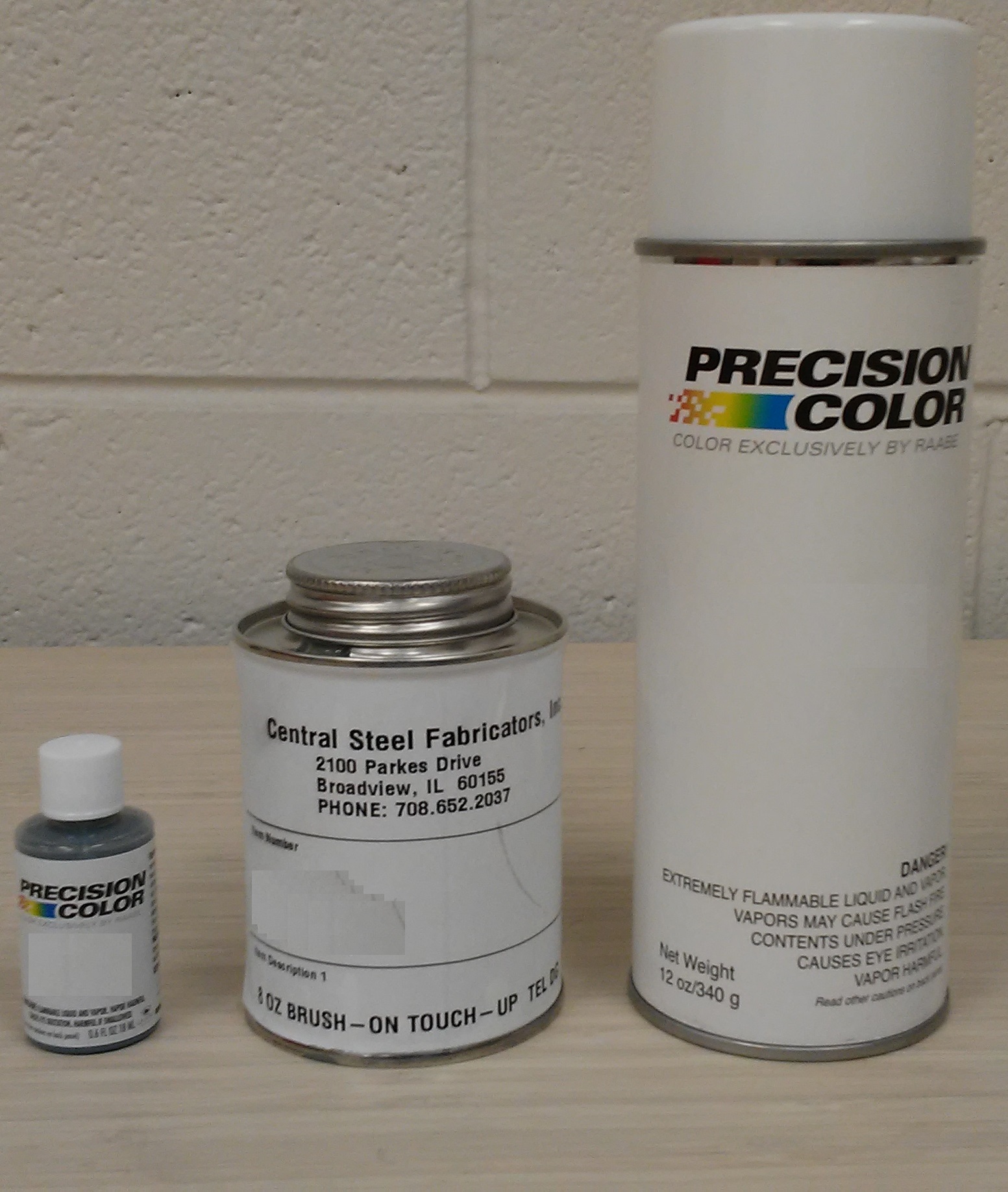 Touch Up Paint Selection